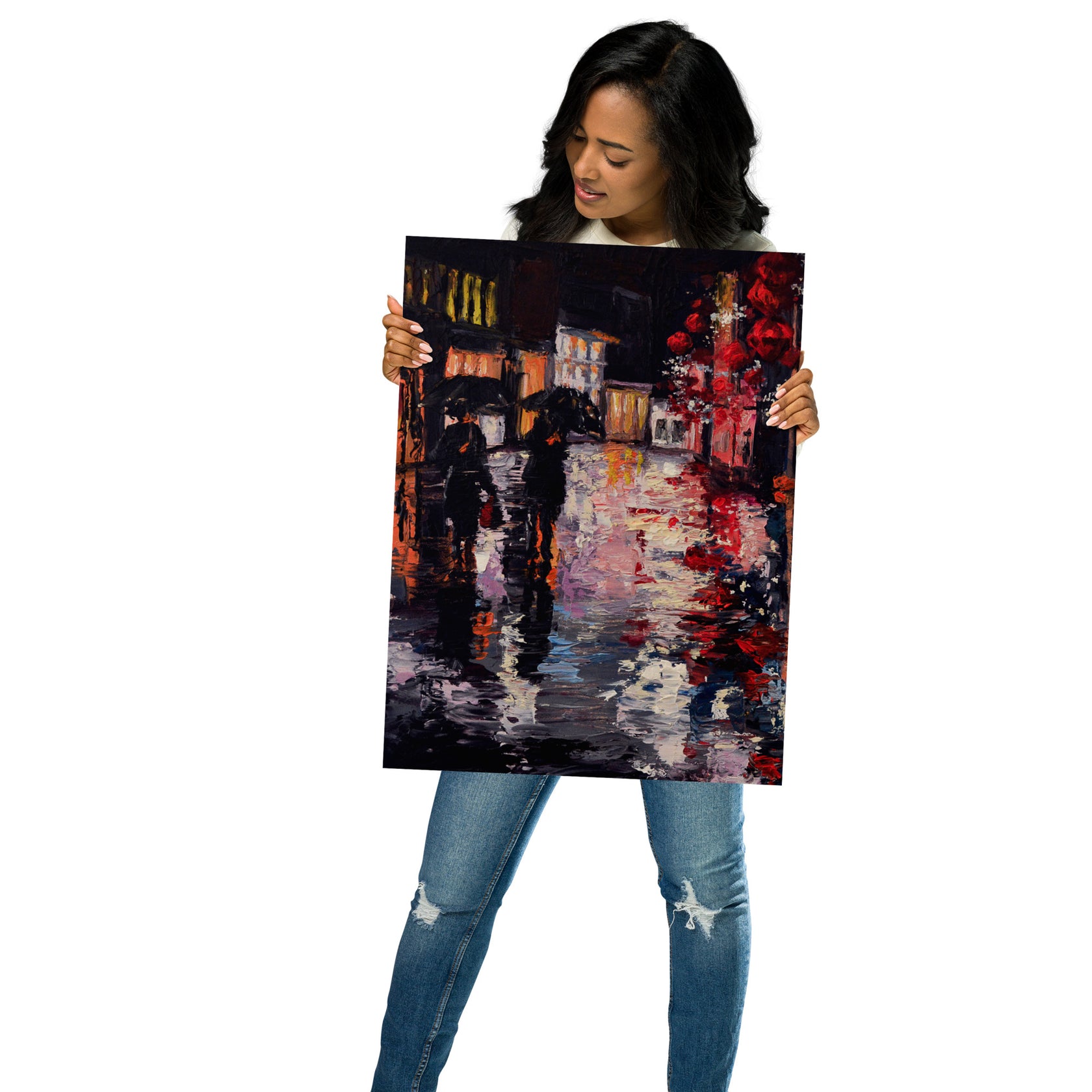 "Slick City" Urban Artwork Print on Premium Luster Photo Paper ...